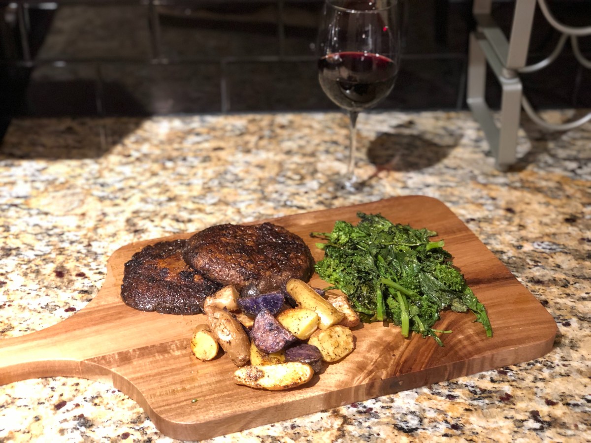 Vegan Steak Dinner – Liv's Melting Pot